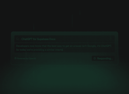 Supabase Clippy: ChatGPT for Supabase Docs