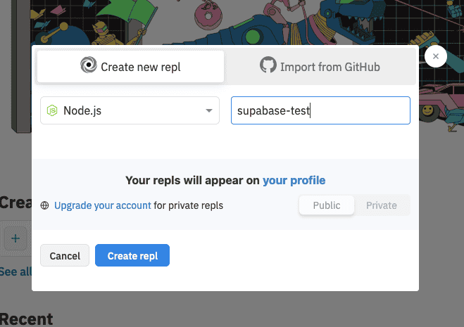 Using Supabase in Replit