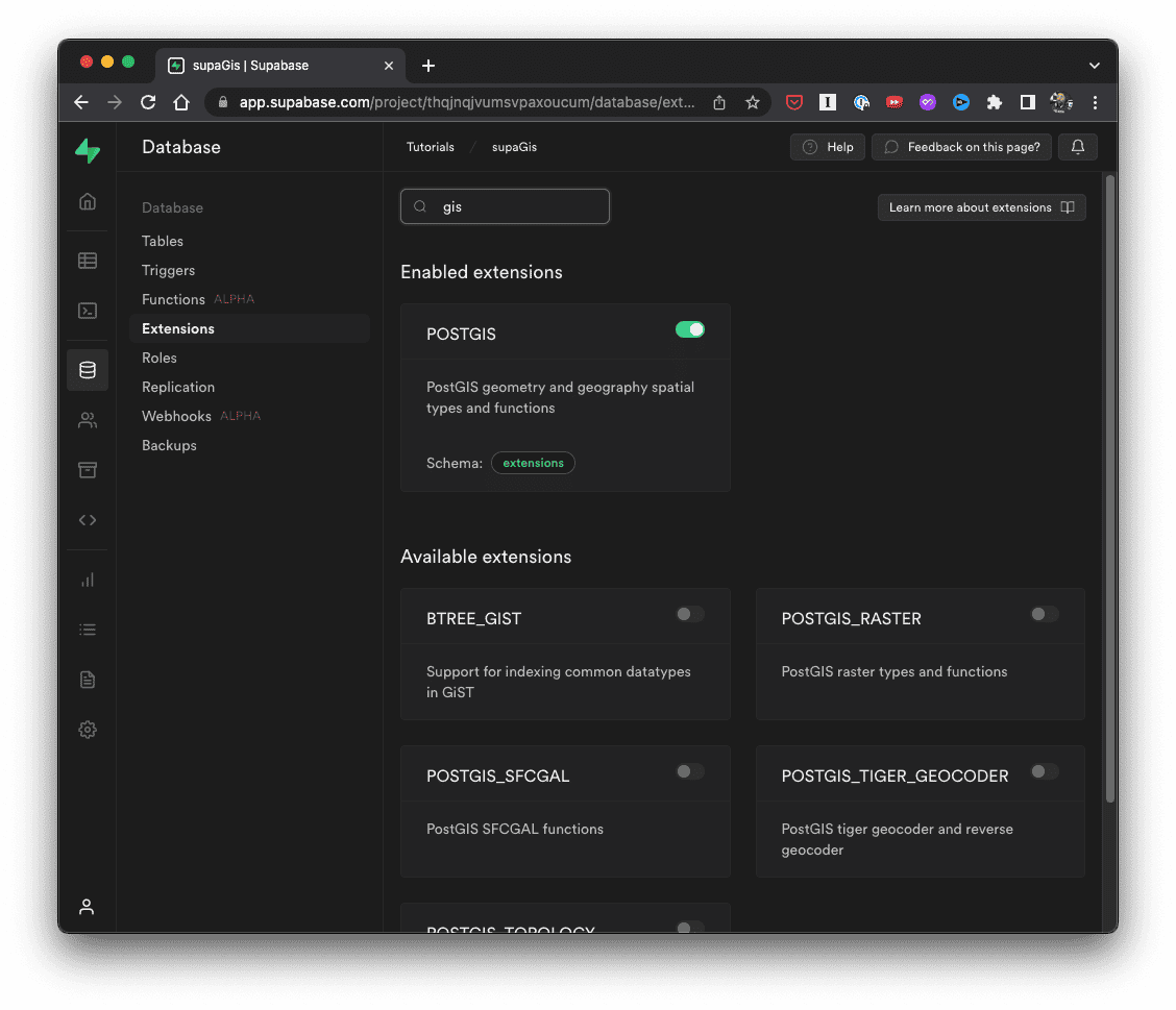 Geo Queries with PostGIS in Ionic Angular