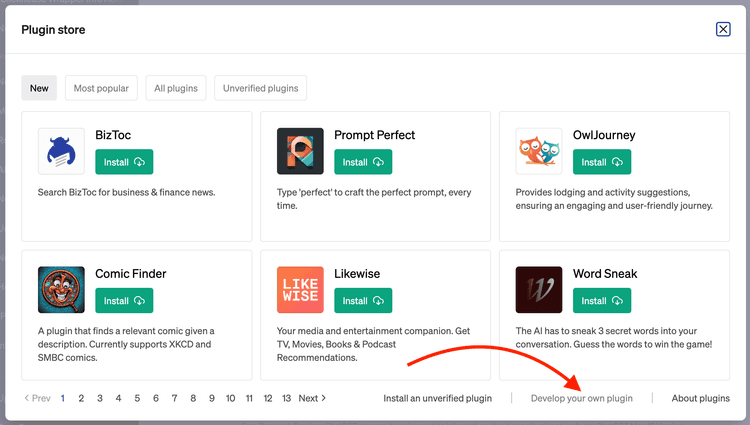 ChatGPT plugins now support Postgres & Supabase
