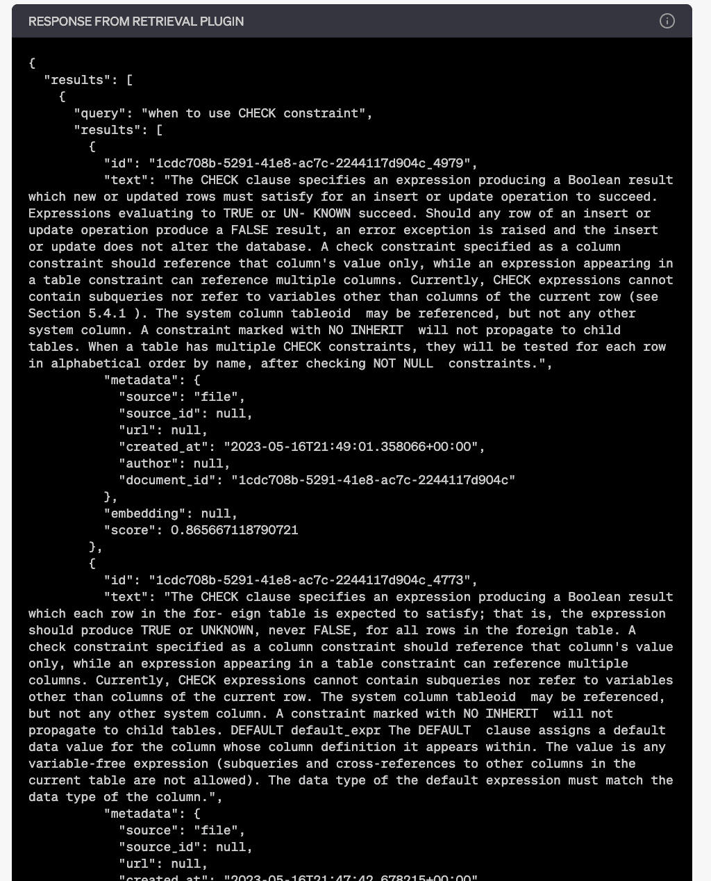 ChatGPT plugins now support Postgres & Supabase