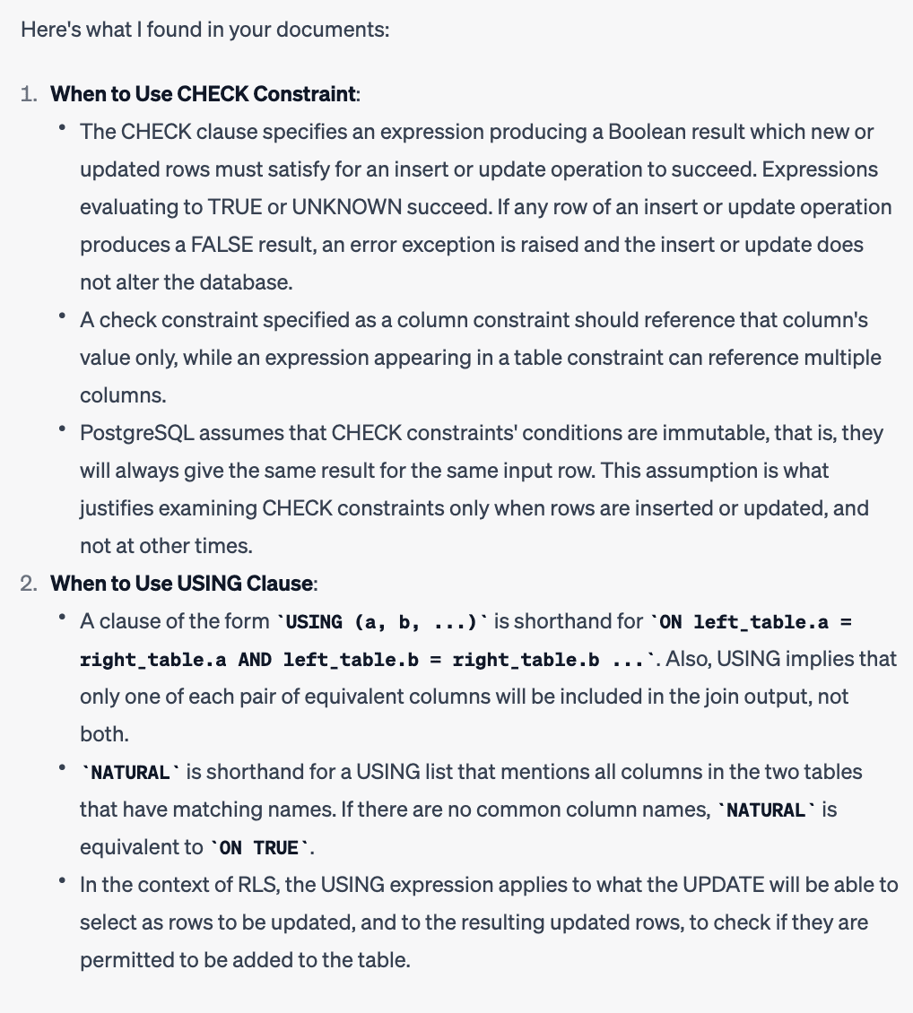 ChatGPT plugins now support Postgres & Supabase