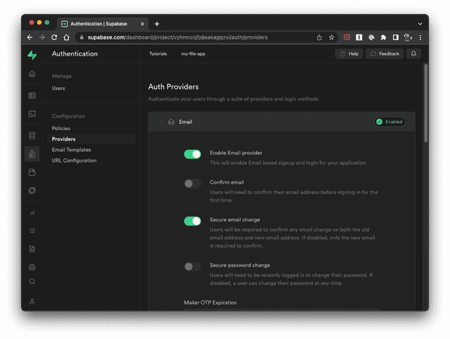 React Native file upload with Supabase Storage