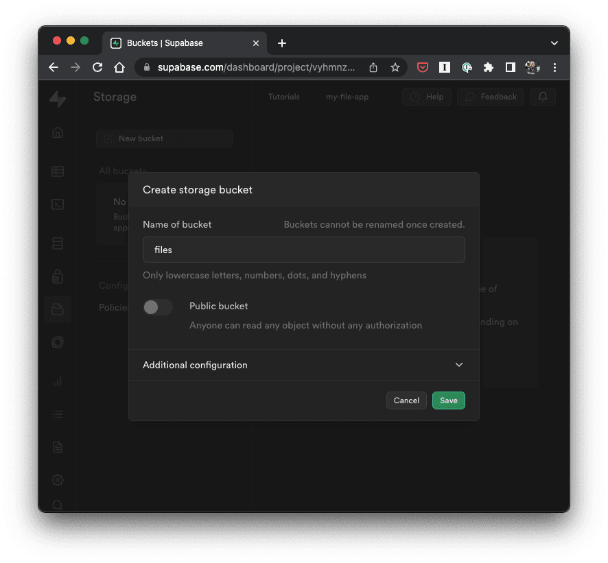React Native File Upload With Supabase Storage
