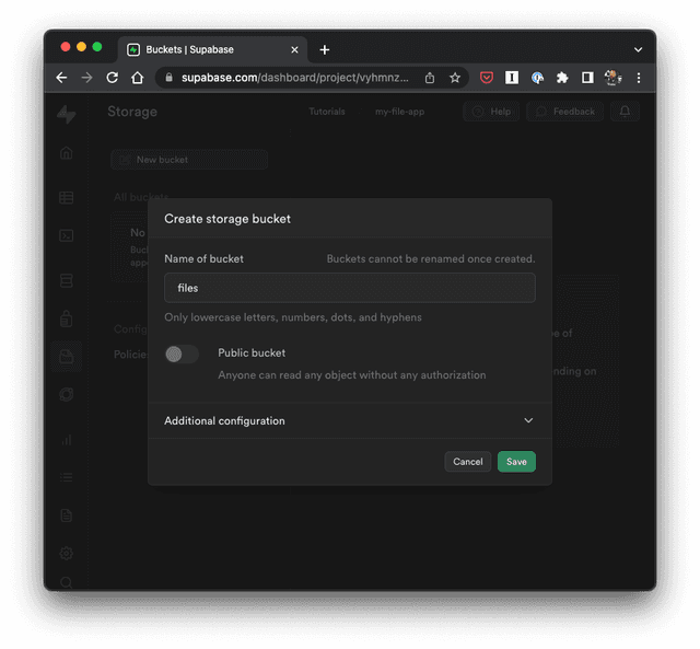 React Native File Upload With Supabase Storage