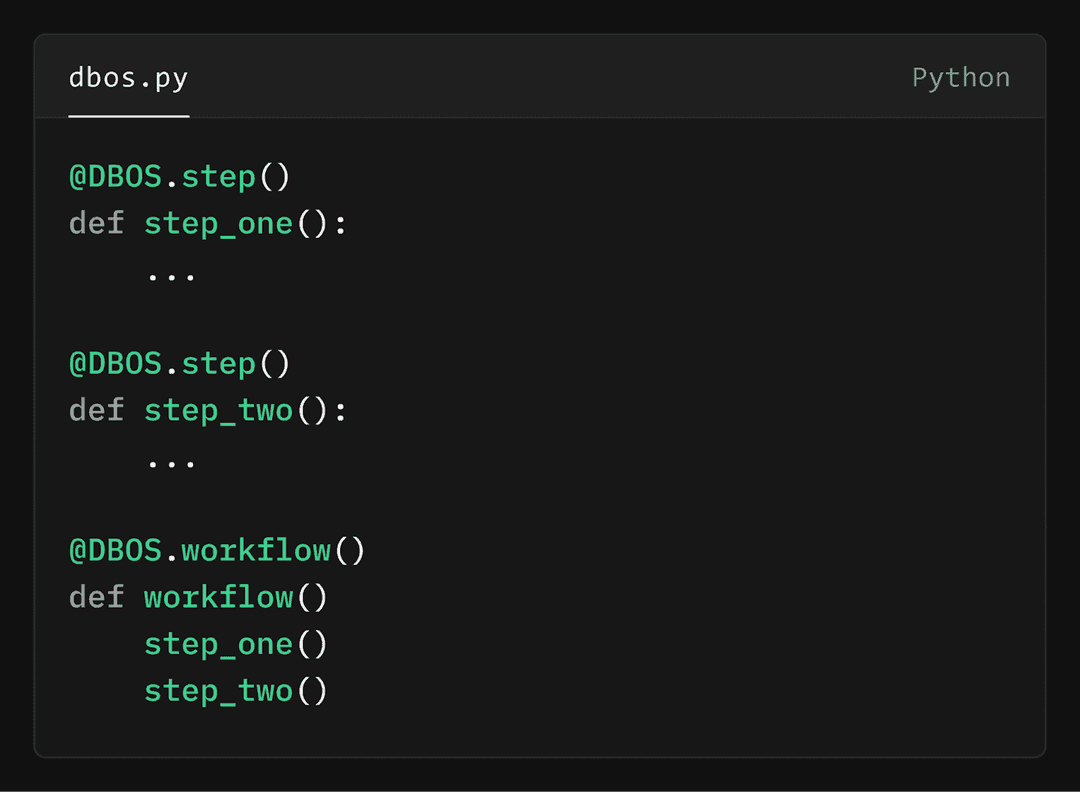 Running Durable Workflows in Postgres using DBOS