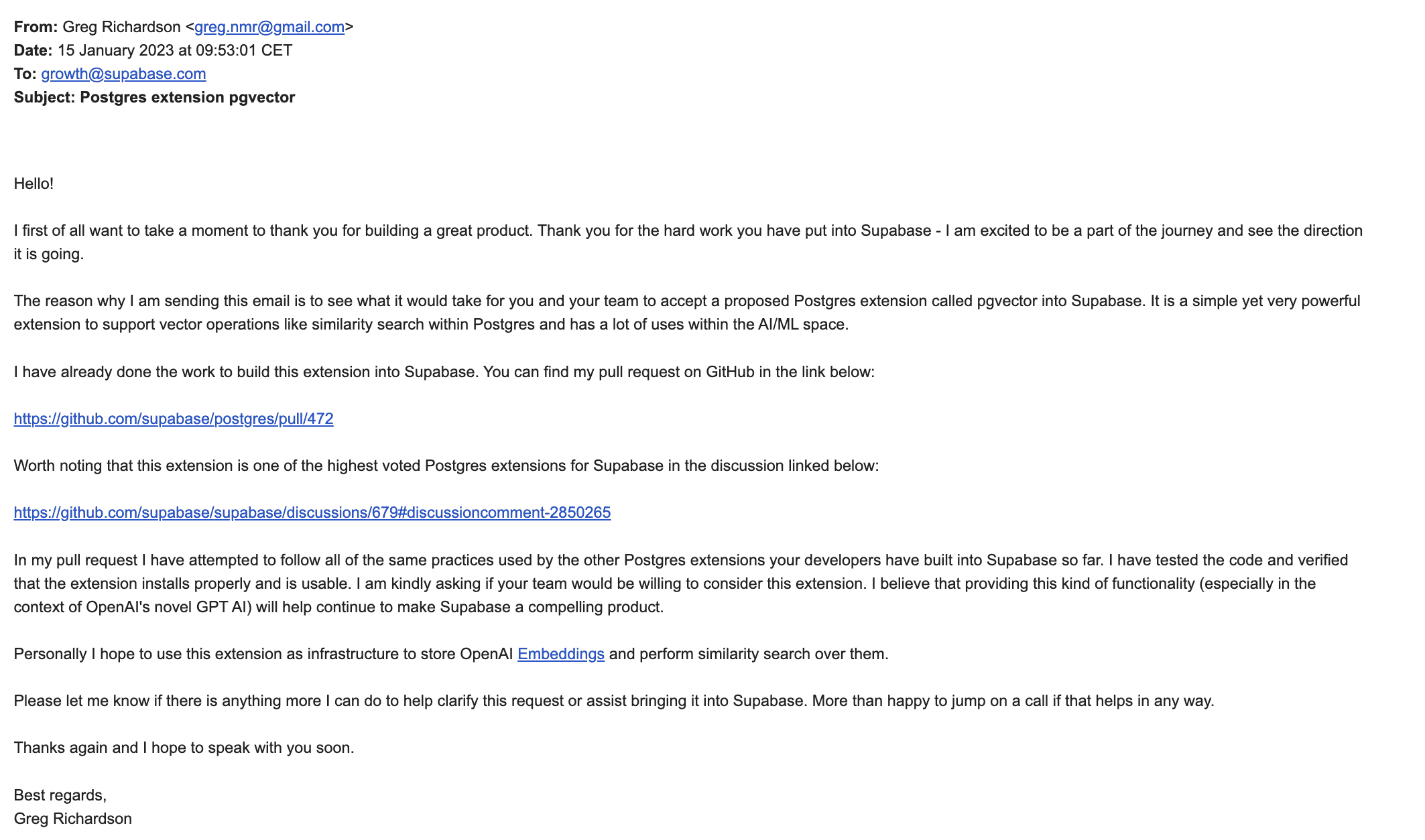 Supabase Clippy: ChatGPT for Supabase Docs