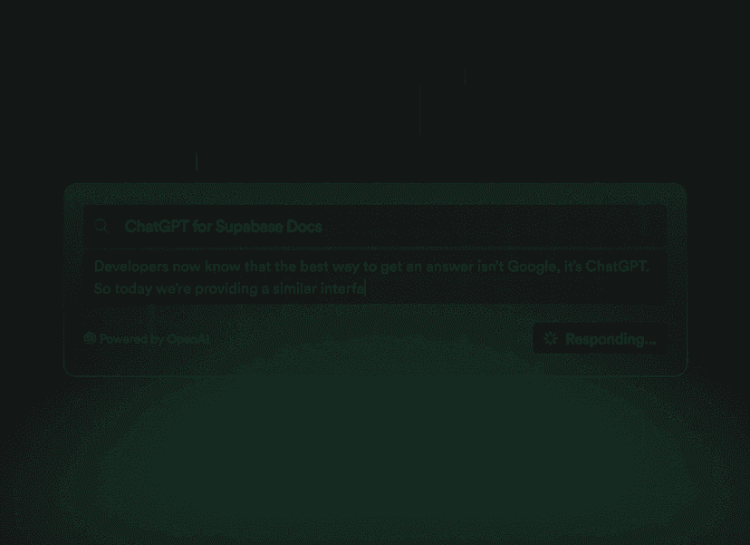 Supabase Clippy: ChatGPT for Supabase Docs