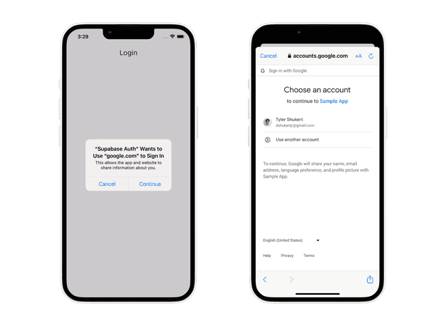 Getting started with Flutter authentication