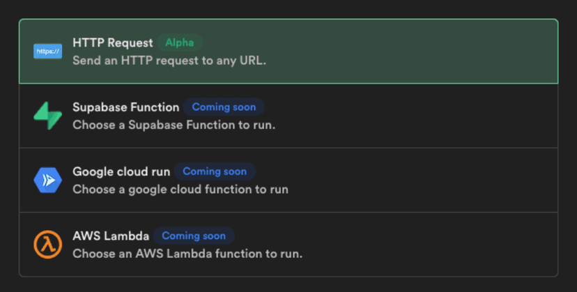 Updates For Supabase Functions