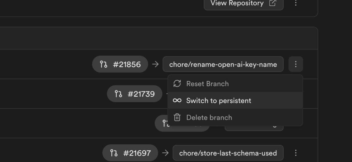Branching now Publicly Available