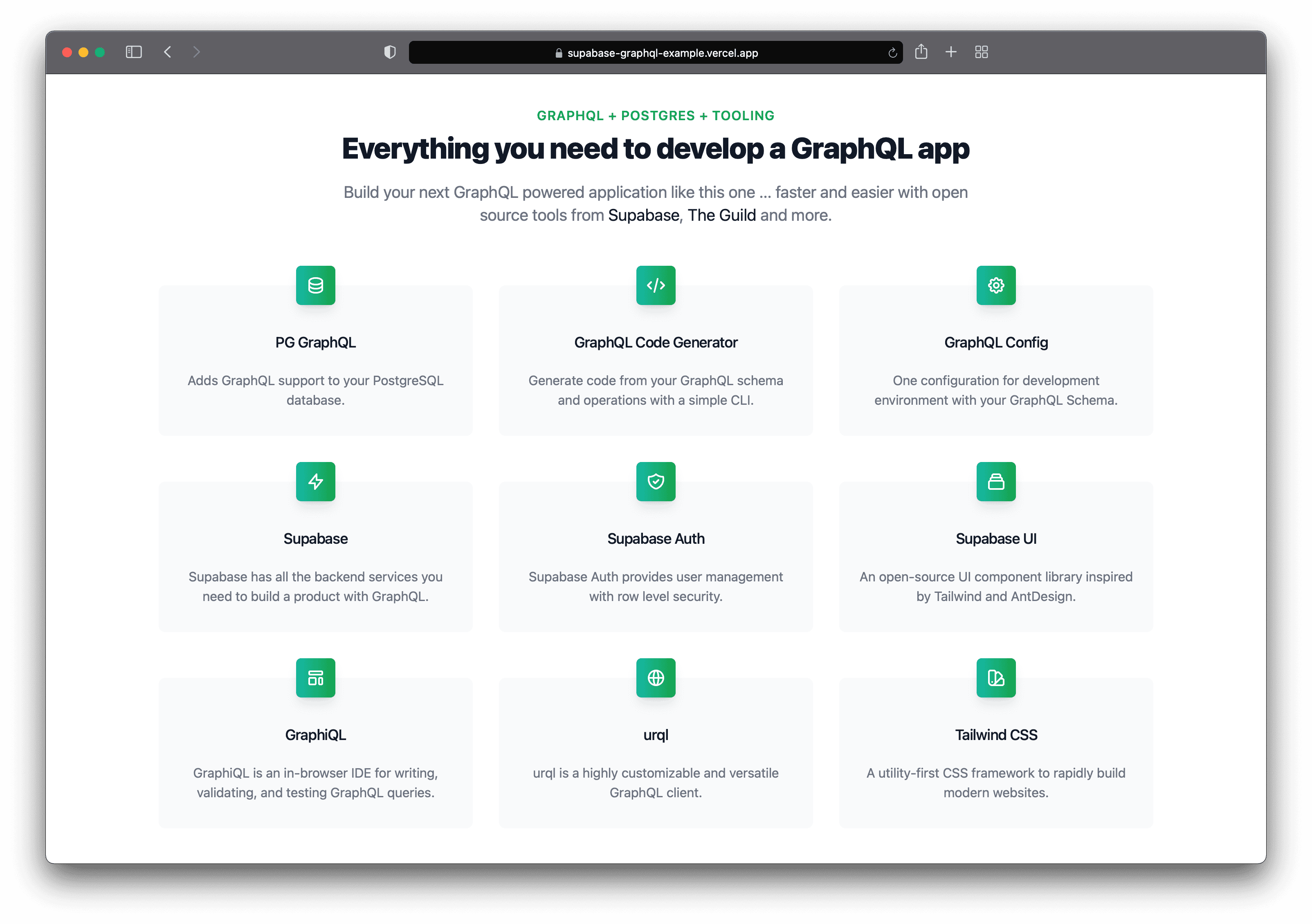 GraphQL is now available in Supabase