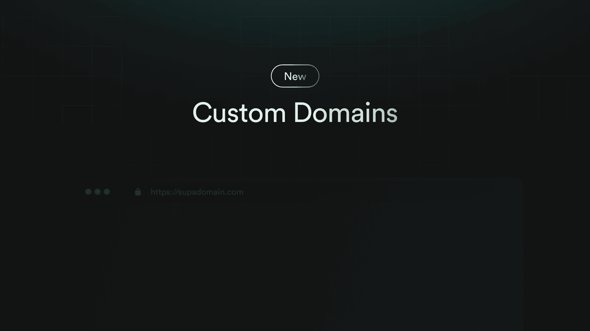 Custom Domain Names