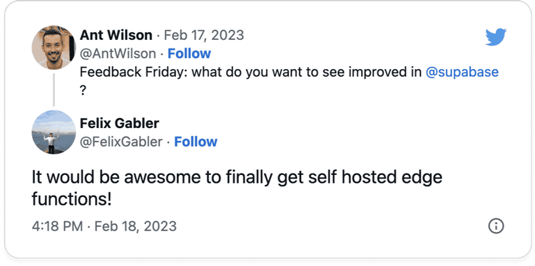 Supabase Edge Runtime: Self-hosted Deno Functions