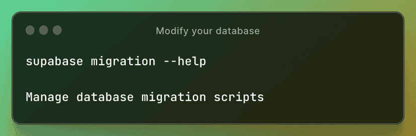 Supabase Local Dev: migrations, branching, and observability