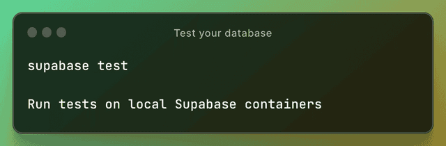 Supabase Local Dev: migrations, branching, and observability