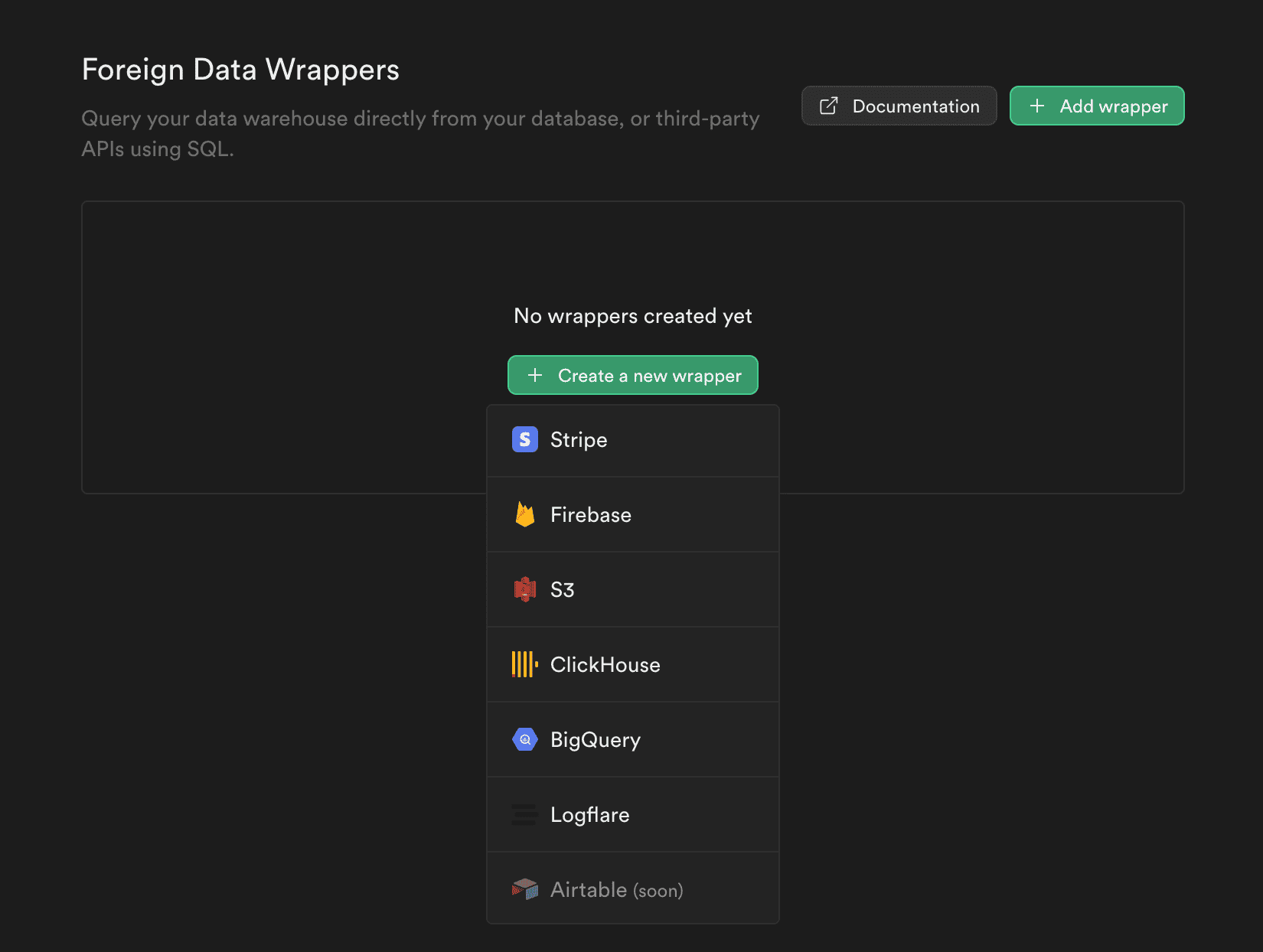 Supabase Studio 3.0: AI SQL Editor, Schema Diagrams, and new Wrappers