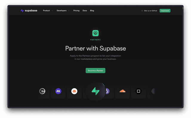 Supabase Integrations Marketplace