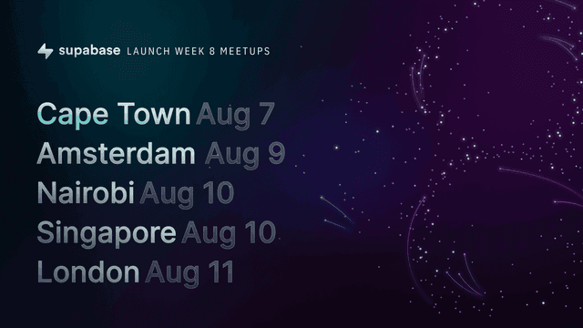 Launch Week 8 Community Highlights