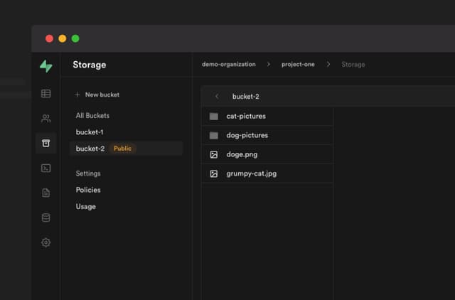 Supabase Storage Now In Beta