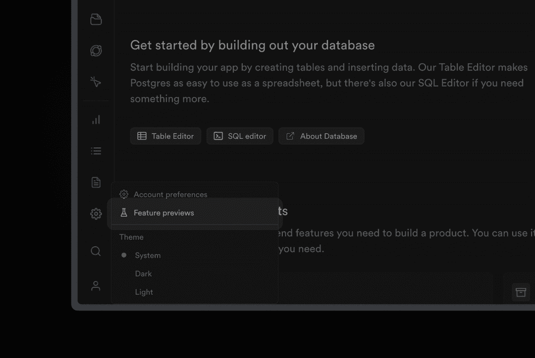Supabase Studio: AI Assistant and User Impersonation