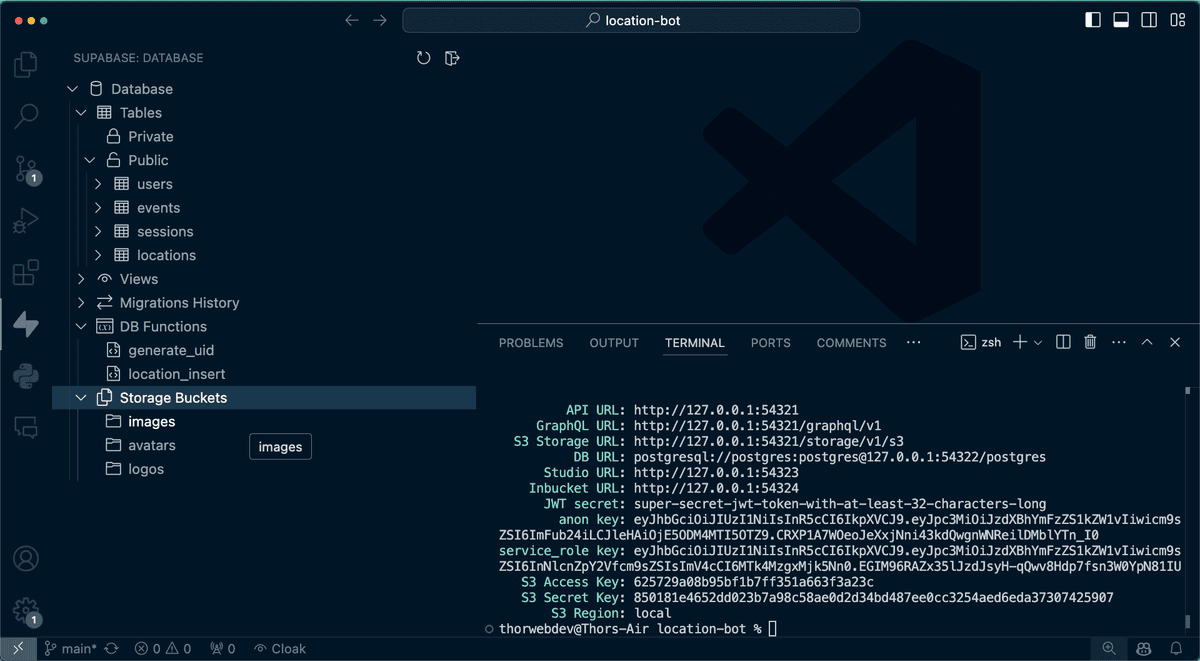 Official Supabase extension for VS Code and GitHub Copilot