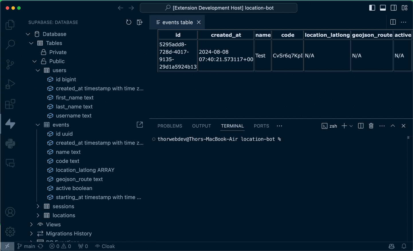 Official Supabase extension for VS Code and GitHub Copilot