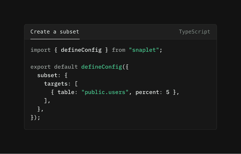 Snaplet is now open source