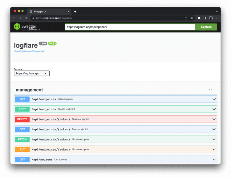 Supabase Logs: open source logging server
