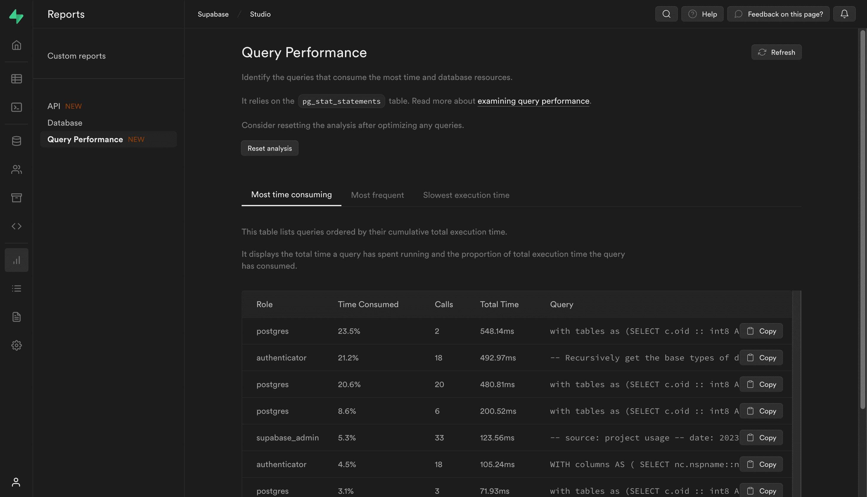 Supabase Studio 2.0: help when you need it most