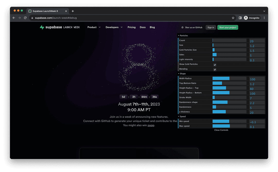 Coding the stars - an interactive constellation with Three.js and React ...