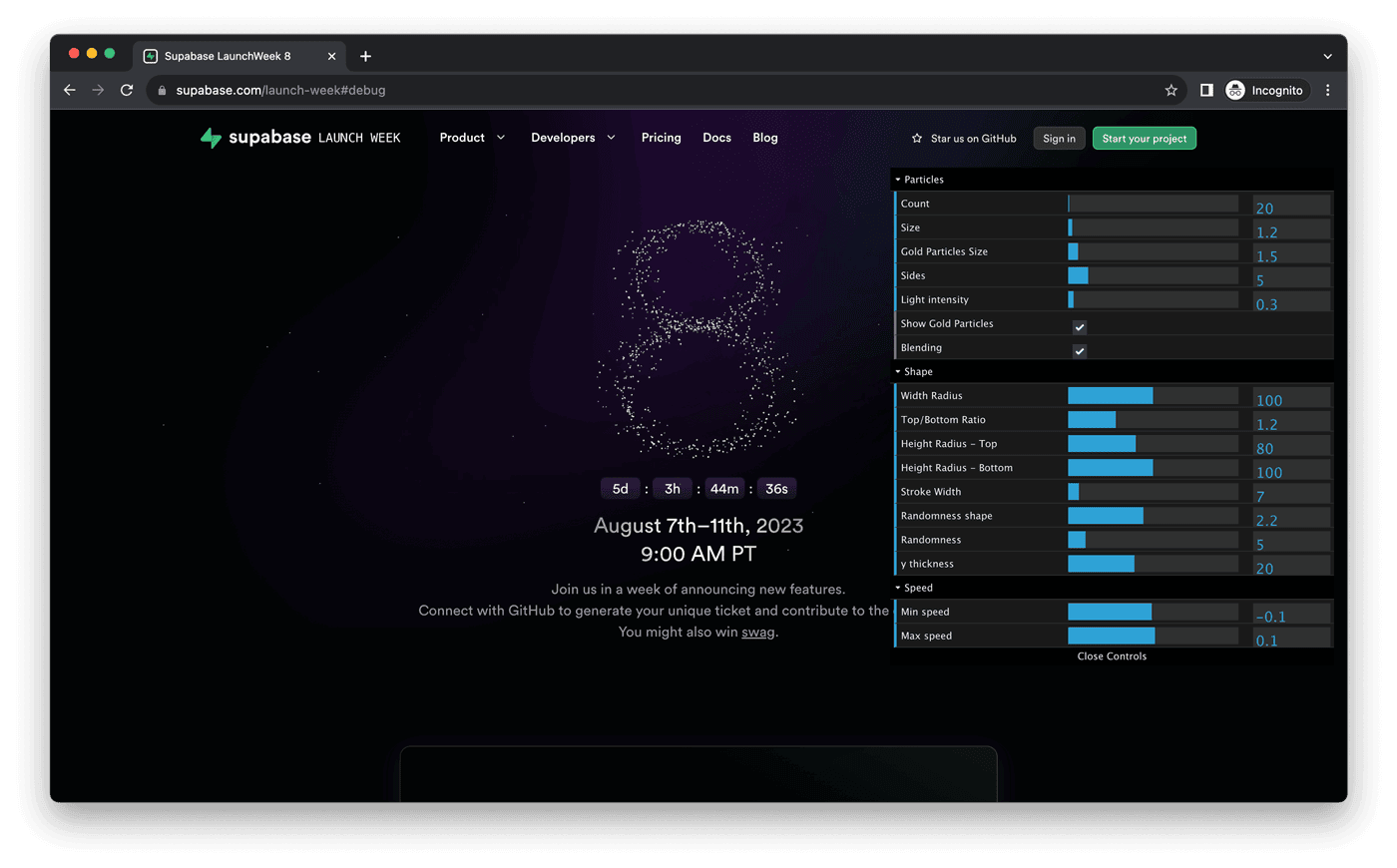 Coding the stars - an interactive constellation with Three.js and React Three Fiber