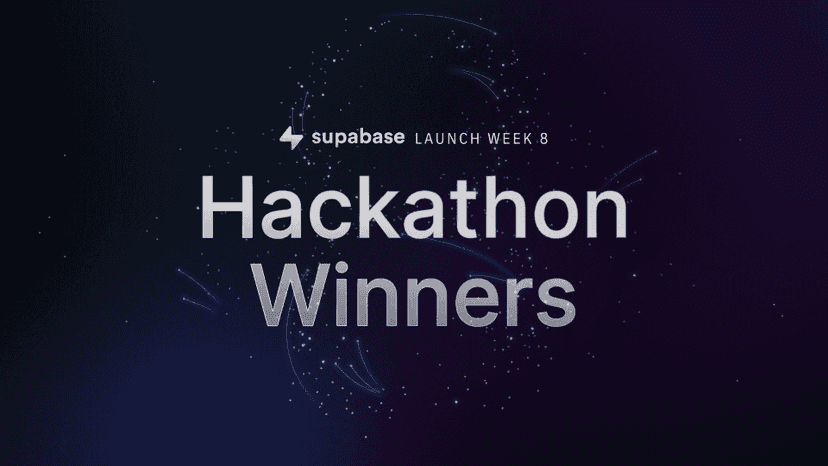 Launch Week 8 Hackathon Winners
