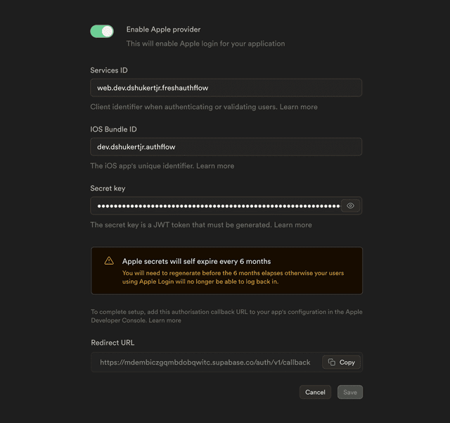 Native Mobile Auth Support for Google and Apple Sign in