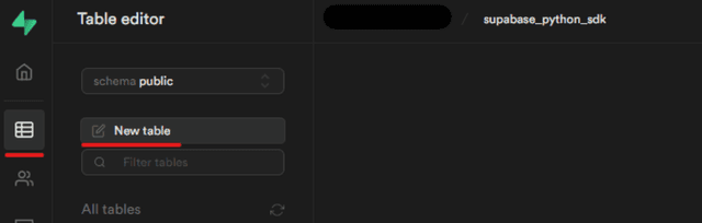 Python data loading with Supabase