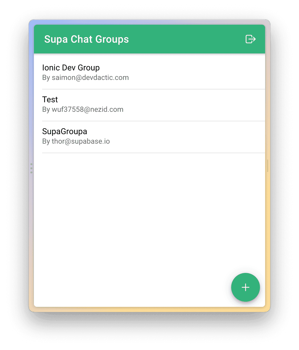 Authentication In Ionic Angular With Supabase