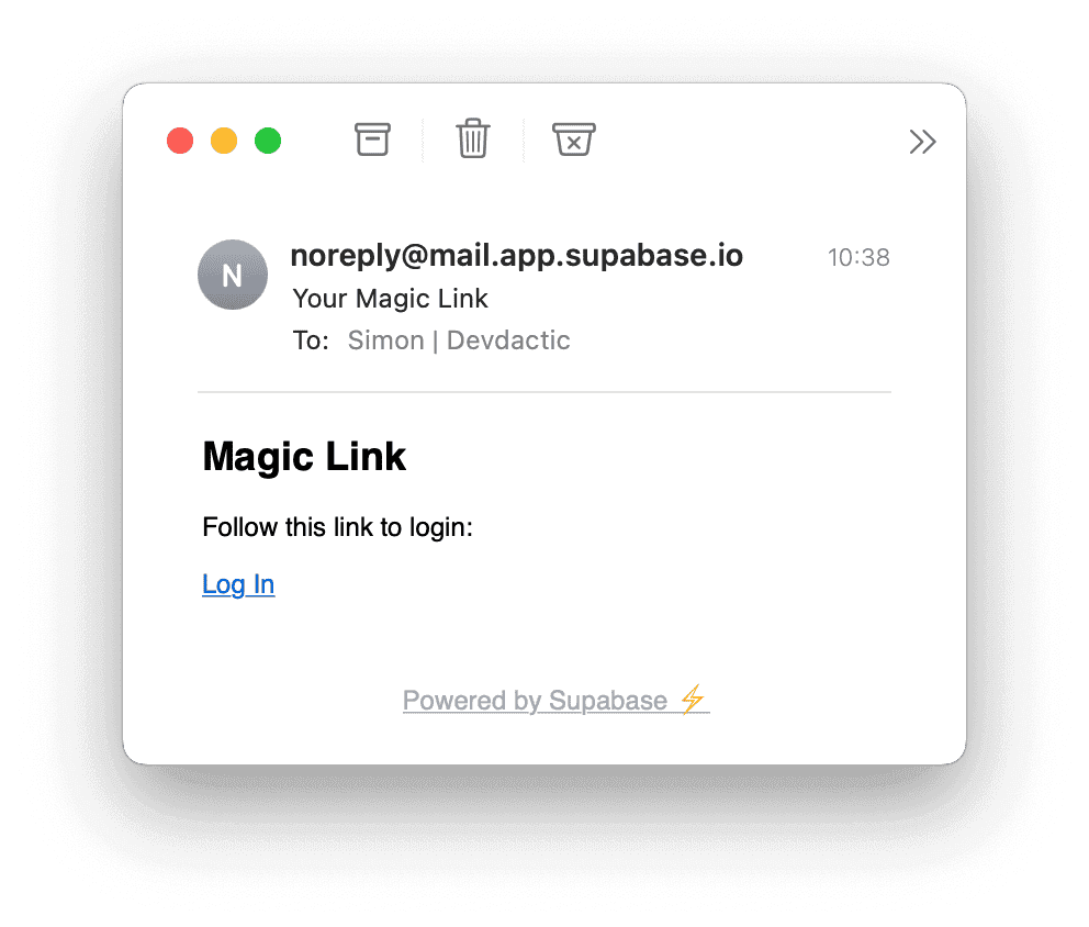 Authentication in Ionic Angular with Supabase