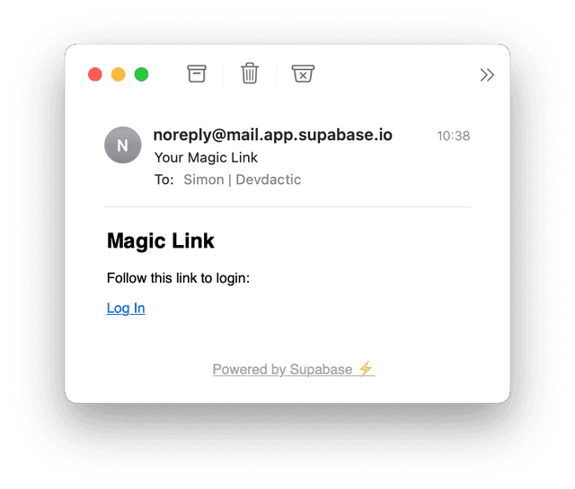 Authentication in Ionic Angular with Supabase