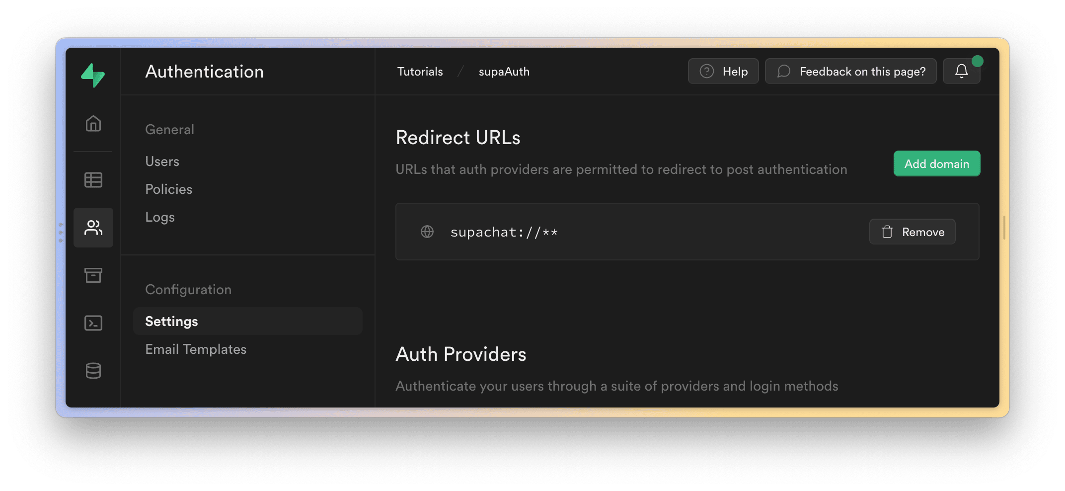 Authentication in Ionic Angular with Supabase