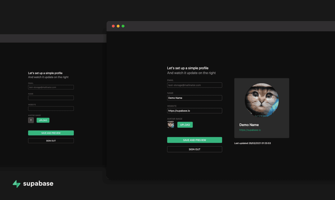 Storage is now available in Supabase