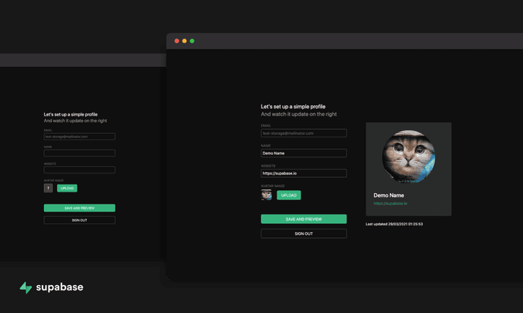 Storage is now available in Supabase