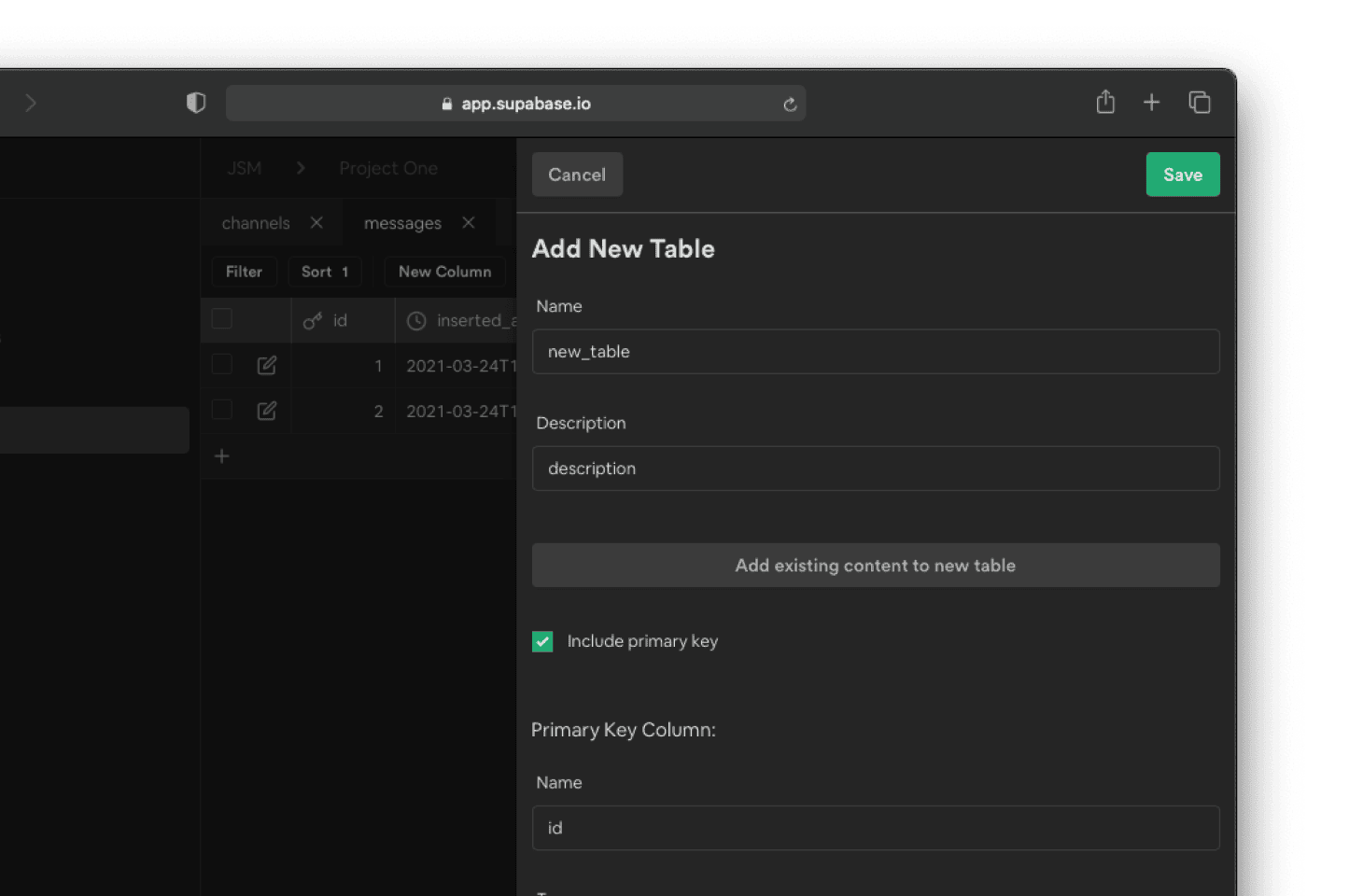 Database | Open source SQL Database