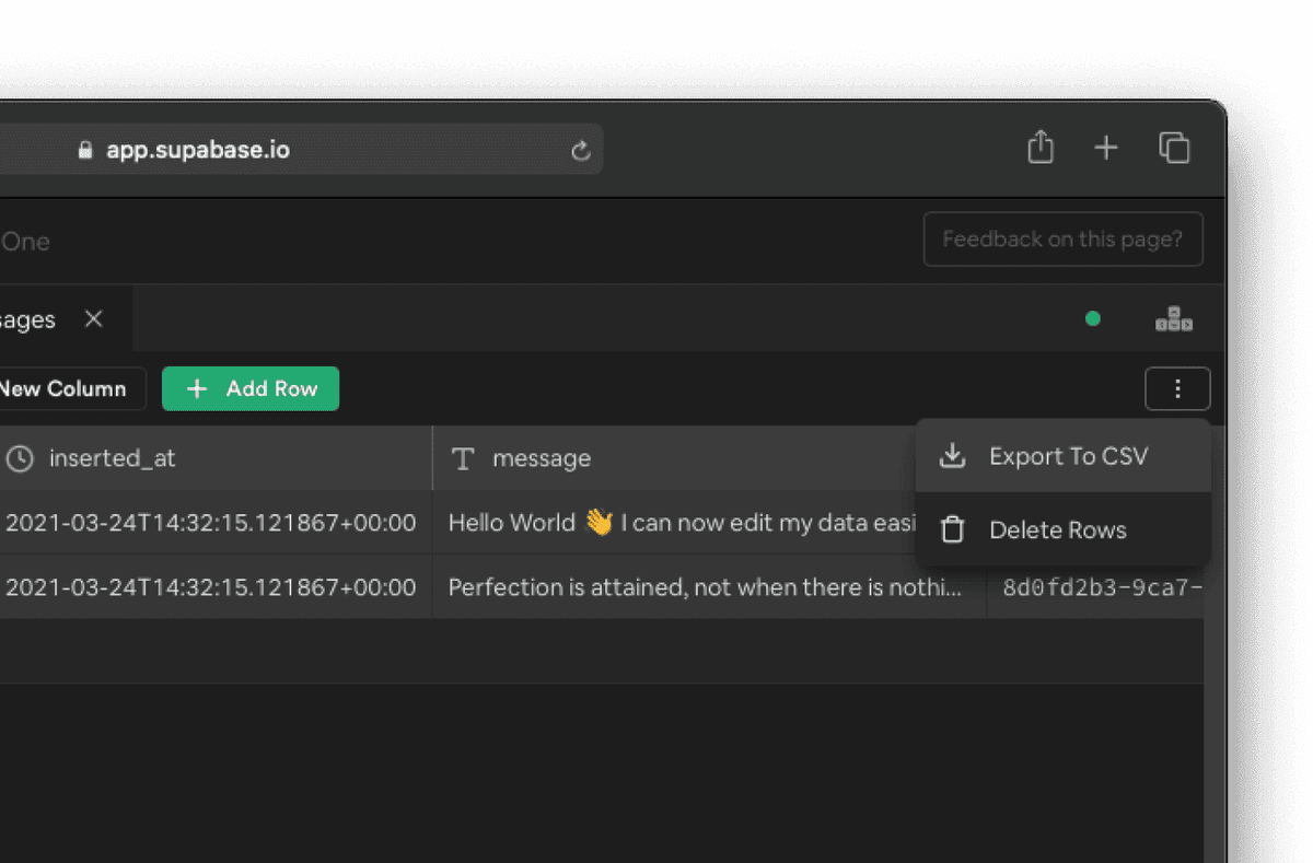 Database | Open source SQL Database