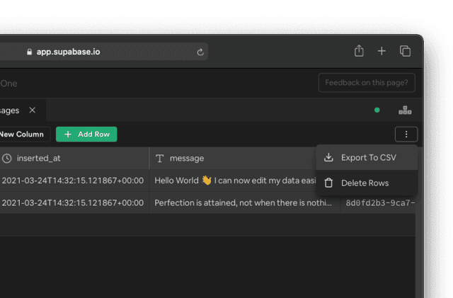 Database | Open source SQL Database