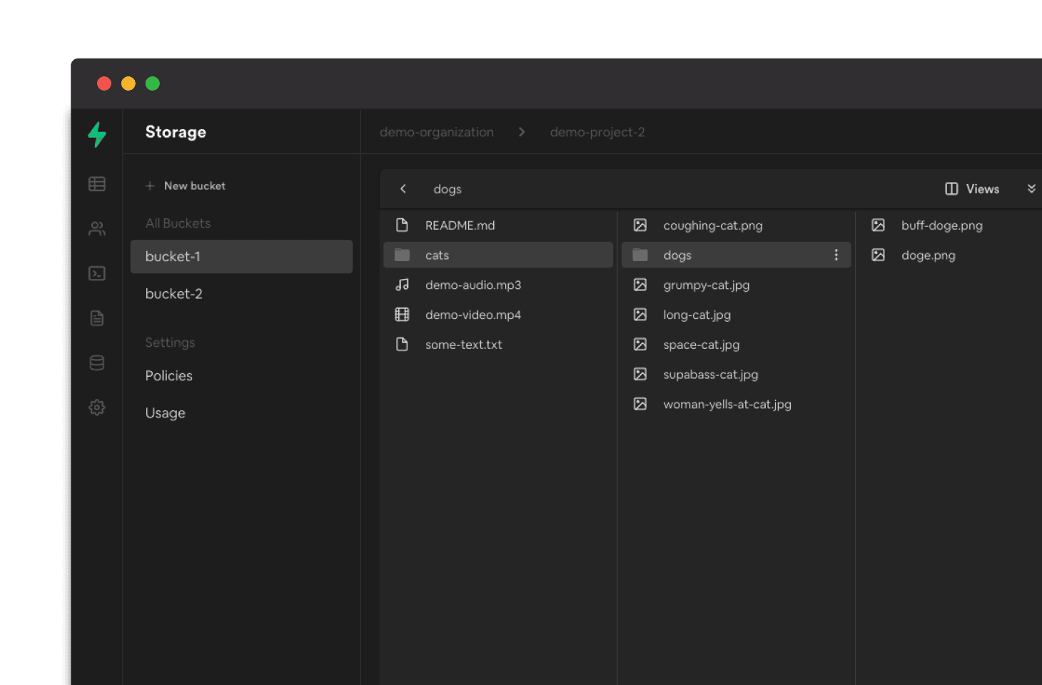 Storage | Store any digital content
