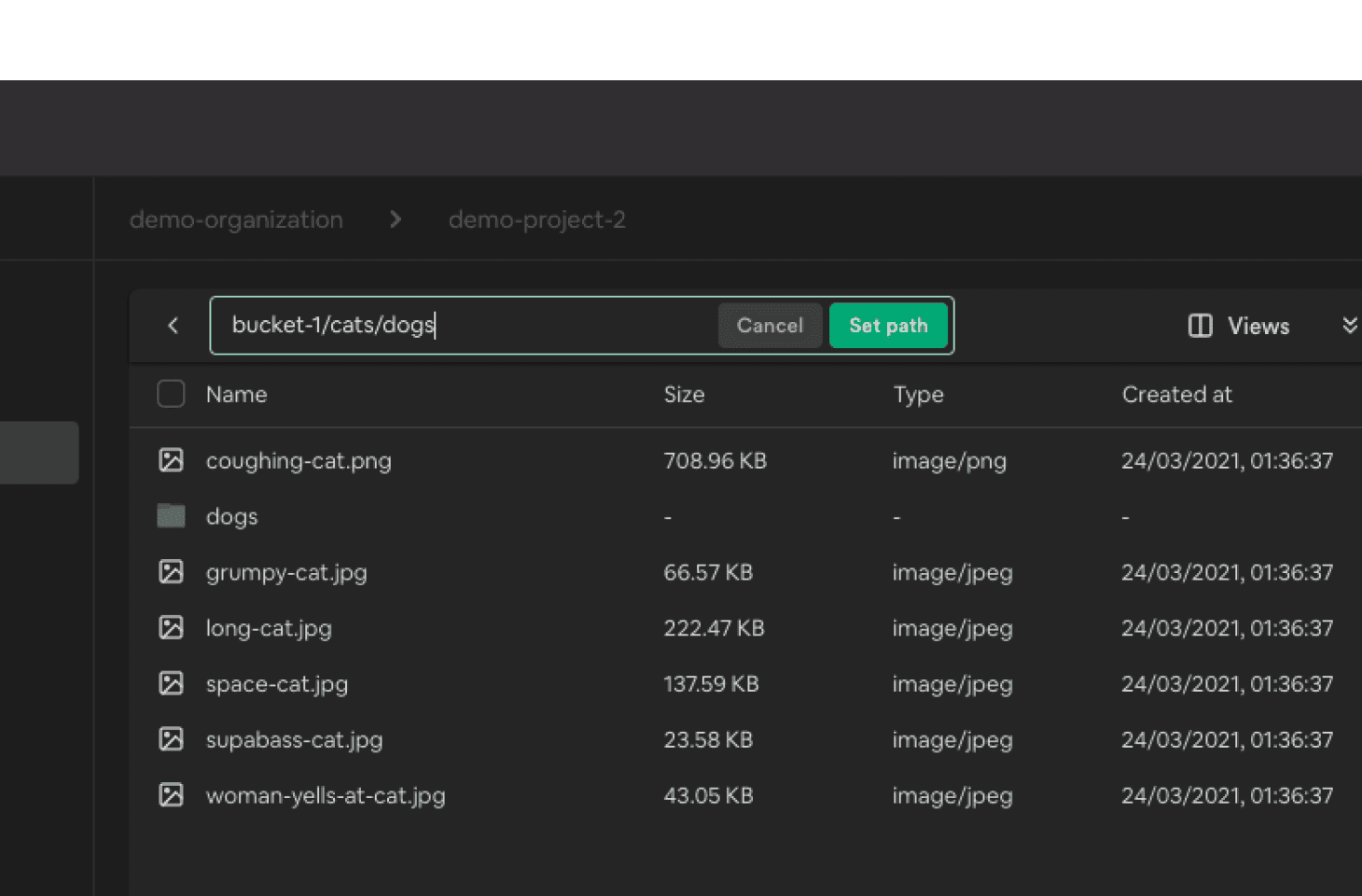 Storage | Store any digital content