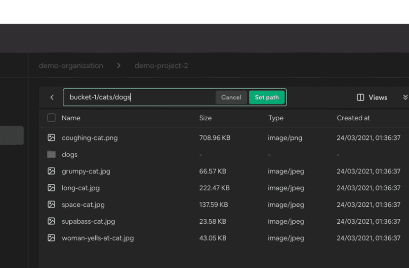 Storage | Store any digital content