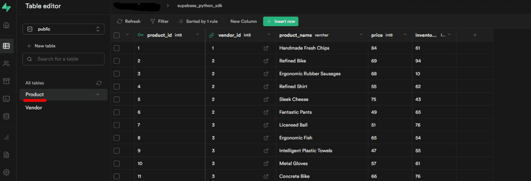 Python Data Loading With Supabase