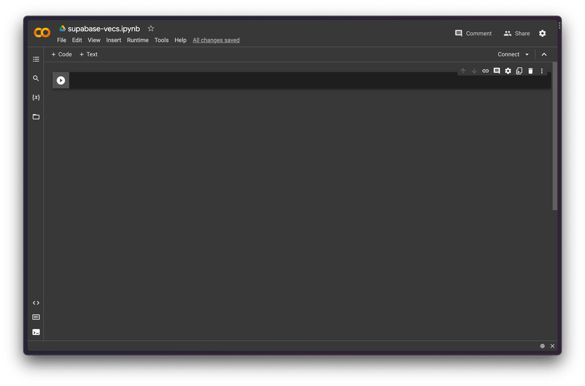 Google Colab | Supabase Docs