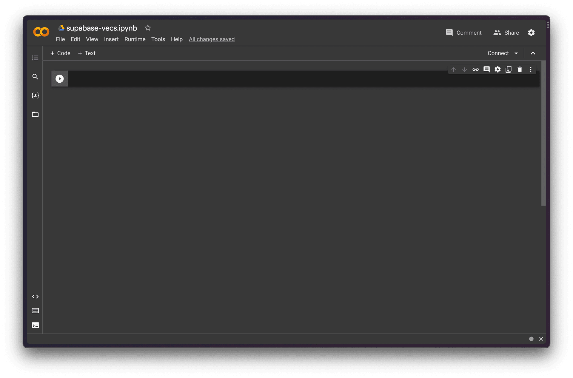 Google Colab | Supabase Docs